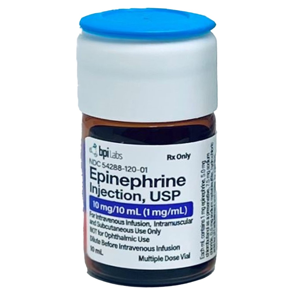 Epinephrine (Adrenalin) 1mg | 10mL Injectable MDV | My Website